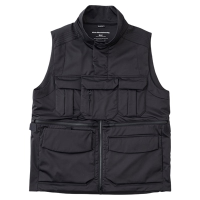 白山25FW多口袋行李马甲背心