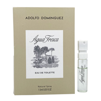 阿道夫多明格斯Adolfo Dominguez Agua Fresca男士淡香小样1.5ML