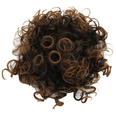 仿真卷发圈包女BunHairPiece