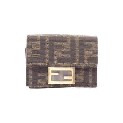 中古Fendi芬迪短钱包レディース