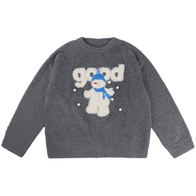 美好商店good雪人毛衣