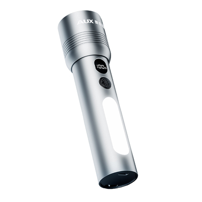 【奥克斯强光手电筒】超亮长续航