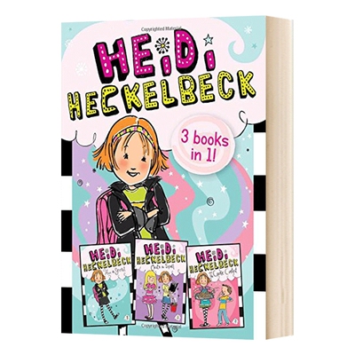 小女巫海蒂3合1故事 英文原版 Heidi Heckelbeck 3 Books in 1 儿童校园故事 幽默逗趣 英文版英语插图桥梁章节书 进口原版书籍