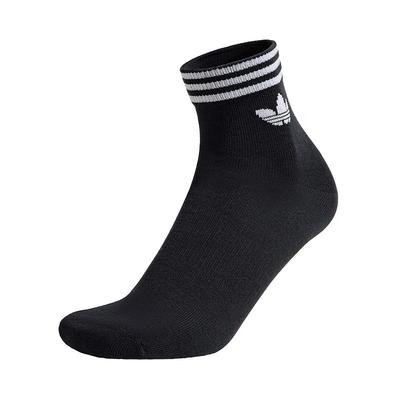 Adidas阿迪达斯三叶草男袜女袜2025秋季新款ORI TREF运动袜KA9263