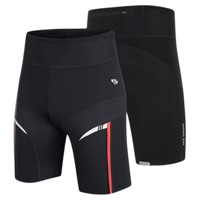 鸿智17度新款空气越野紧身短裤