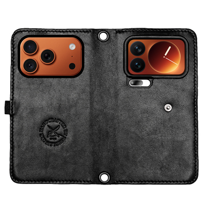 双手机壳定制真皮保护套斜挎可背