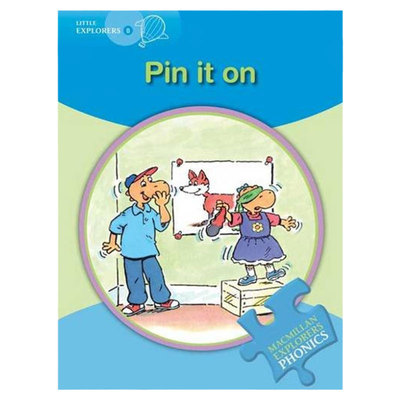 Little Explorers B: Pin It On   进口书籍书本 纯全英文版正版原著进口原版英语书籍