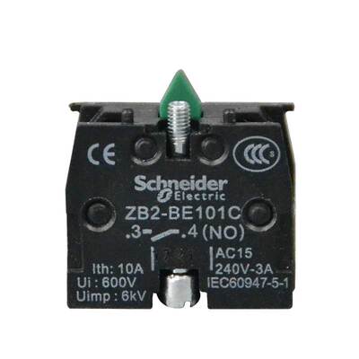 施耐德XB2按钮辅助触点ZB2BE101C  ZB2BE102C 锁定模块ZB2BZ21C