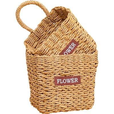 草编收纳篮奇鲁手工编织