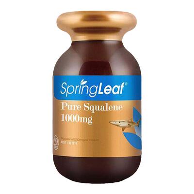 澳大利亚直邮SpringLeaf绿芙深海纯角鲨烯胶囊补充健康90粒进口
