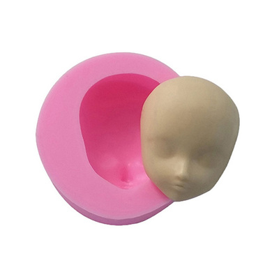 翻糖人偶硅胶模具面部软陶