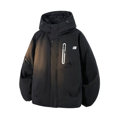 BOBBY户外机能风连帽保暖羽绒服