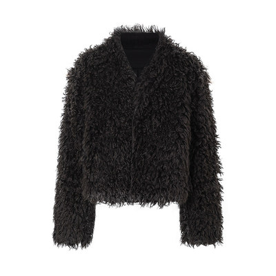 ARTIFICIALWORLD羊毛卷环保皮草