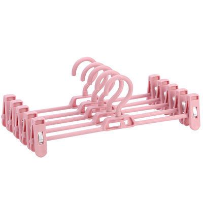 收纳神器内衣多层带夹子链接裤架