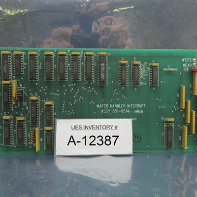 SVG Silicon Valley Group 851-8514-006 Wafer Handler PCB Card