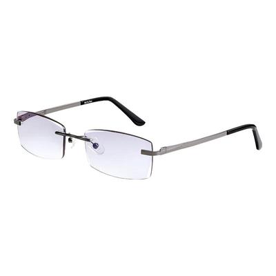 普先生Mr.PuTian渐进灰无框高奢精英商务防蓝光男女老花镜