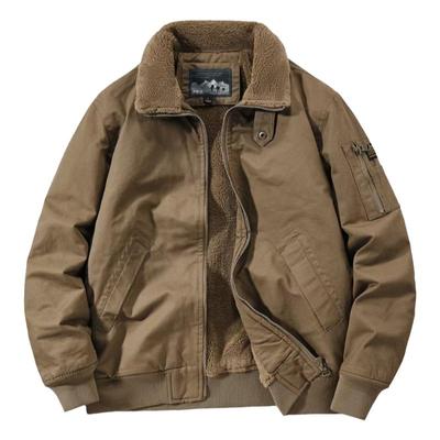 加厚工装休闲夹克外套