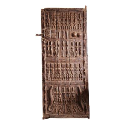 西非贡门古董民族板桌