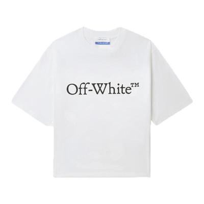 OFF-WHITE c/o VIRGIL ABLOH™女装logo印花短袖T恤900110