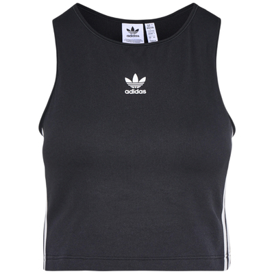 Adidas阿迪达斯三叶草无袖T恤春女常规版运动带胸垫背心 KB6417