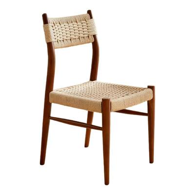 热销简约实木椅子手工绳编设计师