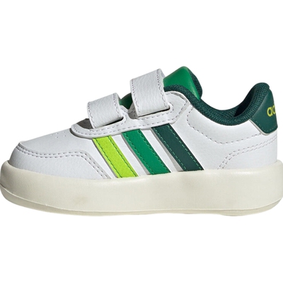 adidas阿迪达斯婴童秋季BREAKNET魔术贴软底运动训练跑步鞋KJ9555