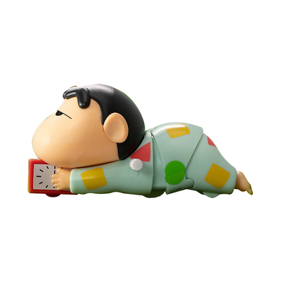 蜡笔小新官方旗舰店动感新生活系列盲盒发条可动手办小新玩具摆件