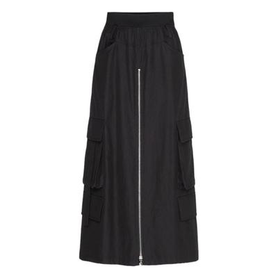 【商场同款】HPLY荷比俪夏甜酷工装风拉链半身裙HMD23700309