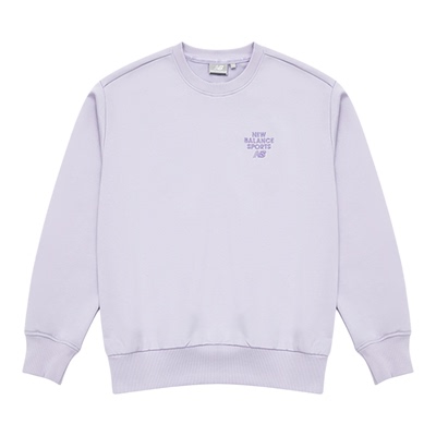 New Balance/NB正品新款女士百搭运动圆领卫衣套头衫5CD12152-DV