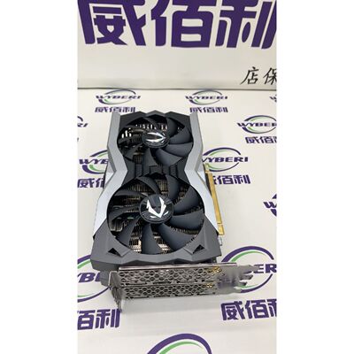可维修议价  索泰ZOTACRTX2060SUPER8G双散热带背板接口齐全DP拆