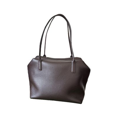 头层togo牛皮保龄球包女托特包