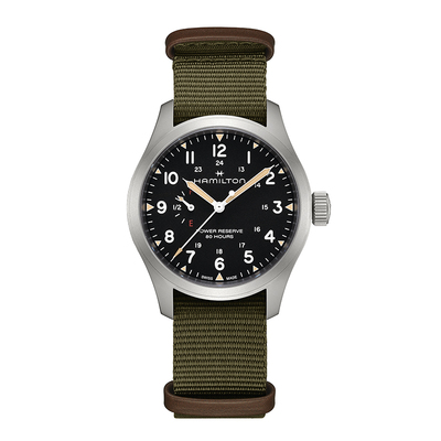 汉米尔顿卡其野战动力储存机械表