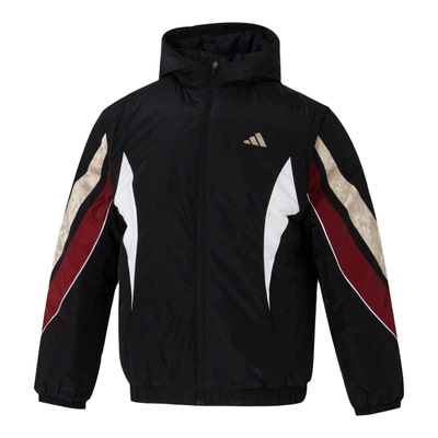 阿迪达斯男装棉服2026新年款保暖潮流可拆卸宽松休闲服外套KS3171