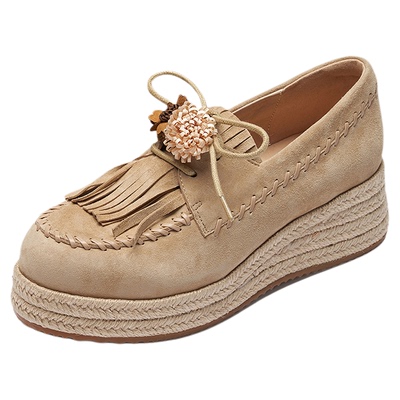 莱尔斯丹ROW风流苏渔夫乐福鞋女