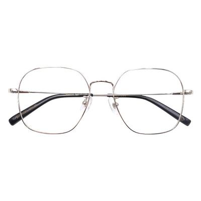 Posesion眼镜框金属韩版素女潮