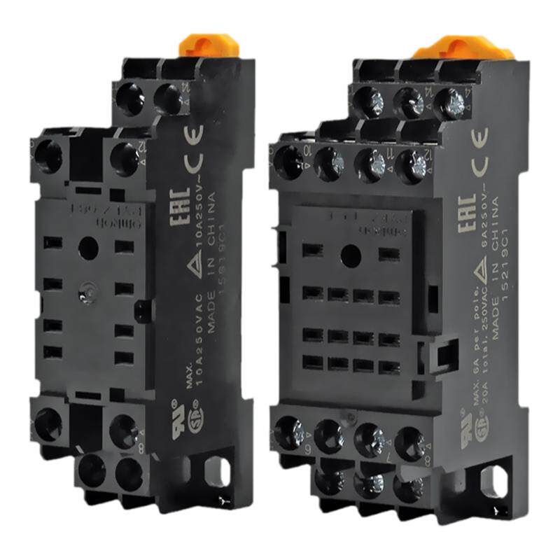 正品欧姆龙继电器底座PYFZ-08-14-E替PYF08A一PYF14A-E挂钩PYC-A1_虎窝淘