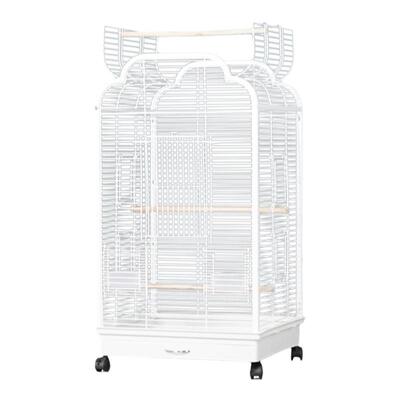 宠笼迪横丝大号鹦鹉鸟笼防溅洒