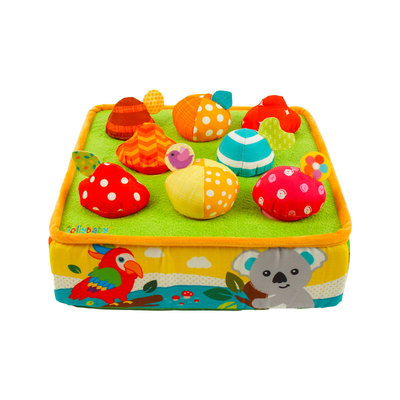 jollybaby拔萝卜婴儿手抓玩具