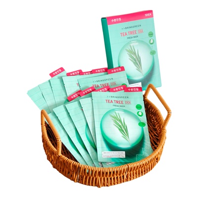 韩国bringgreen芭兰歌林果蔬素食主义面膜补水保湿舒缓修护提亮