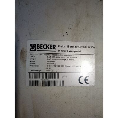 非标价BECKER贝克22KWSK220003CTD42议价