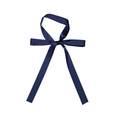 时尚韩版长条仿真丝黑色白色领巾