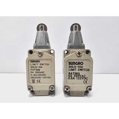 SHLS104 SUNGHO LIMIT SWITCH LOT OF 2