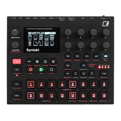 ElektronSyntakt12轨鼓机合成器