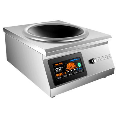 商用大功率电磁炉8000w凹面猛火