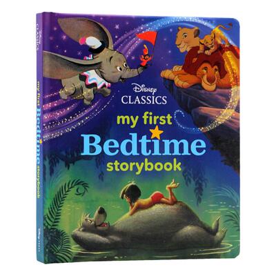 迪士尼睡前童话故事书英文原版