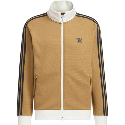 Adidas/阿迪达斯正品三叶草男女同款三条纹立领宽松外套KB8952