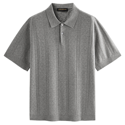 【商场同款】太平鸟男装 2026年夏季新款针织Polo衫男B1EEG2219