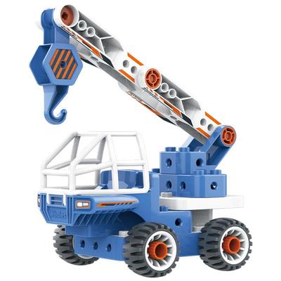 鲸鱼AI可遥控工程车大颗粒积木