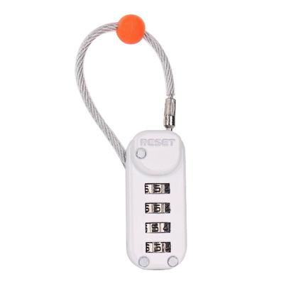 钢丝绳RESET防盗密码背包锁