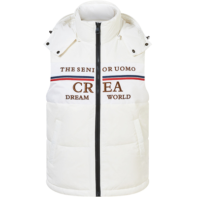 马甲韩版潮流加厚保暖拼接羽绒服